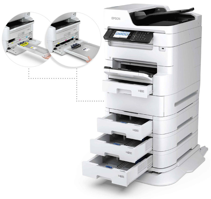 Epson WorkForce Pro WF-C878R A3 Colour Multifunction Printer (เครื่อง ...