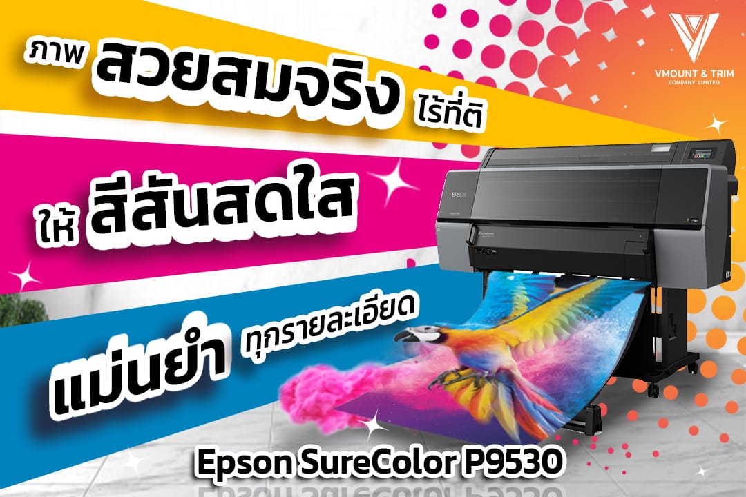 Epson SC-P9530 ก้าวสู่อีกขั้นแห่งสีสันสุดคมชัด ติดทนนานกว่า 200 ปี! จอง ...
