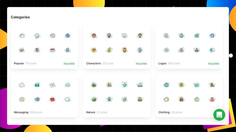 แจกฟรี! 9 เซ็ทไอคอนสวย ๆ จาก Icons8 - V Mount and Trim