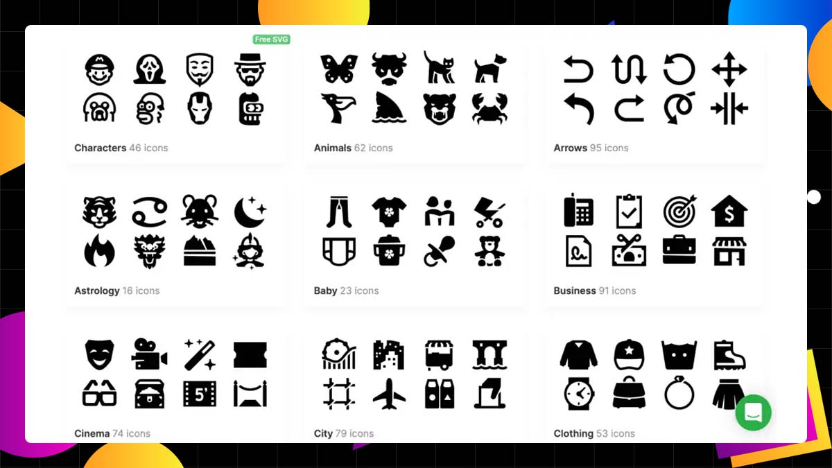 แจกฟรี! 9 เซ็ทไอคอนสวย ๆ จาก Icons8 - V Mount and Trim