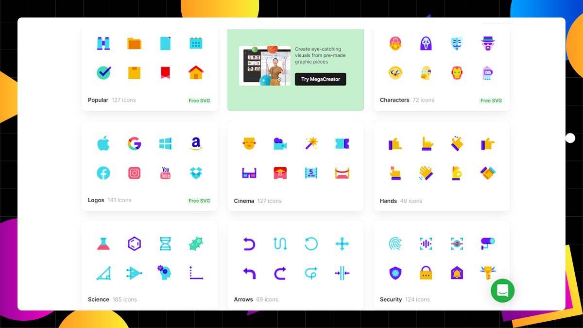แจกฟรี! 9 เซ็ทไอคอนสวย ๆ จาก Icons8 - V Mount and Trim